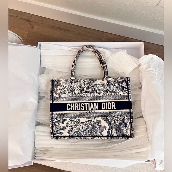 Dior | Bags | Authentic Dior Medium Tote Bag Receipt Included | Poshmark